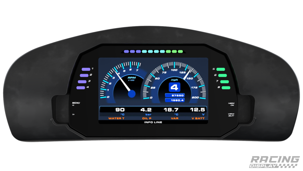 Toyota Aristo 2JZ-GTE JZS160/JZS161 Dash Cluster Mount – Racing Display